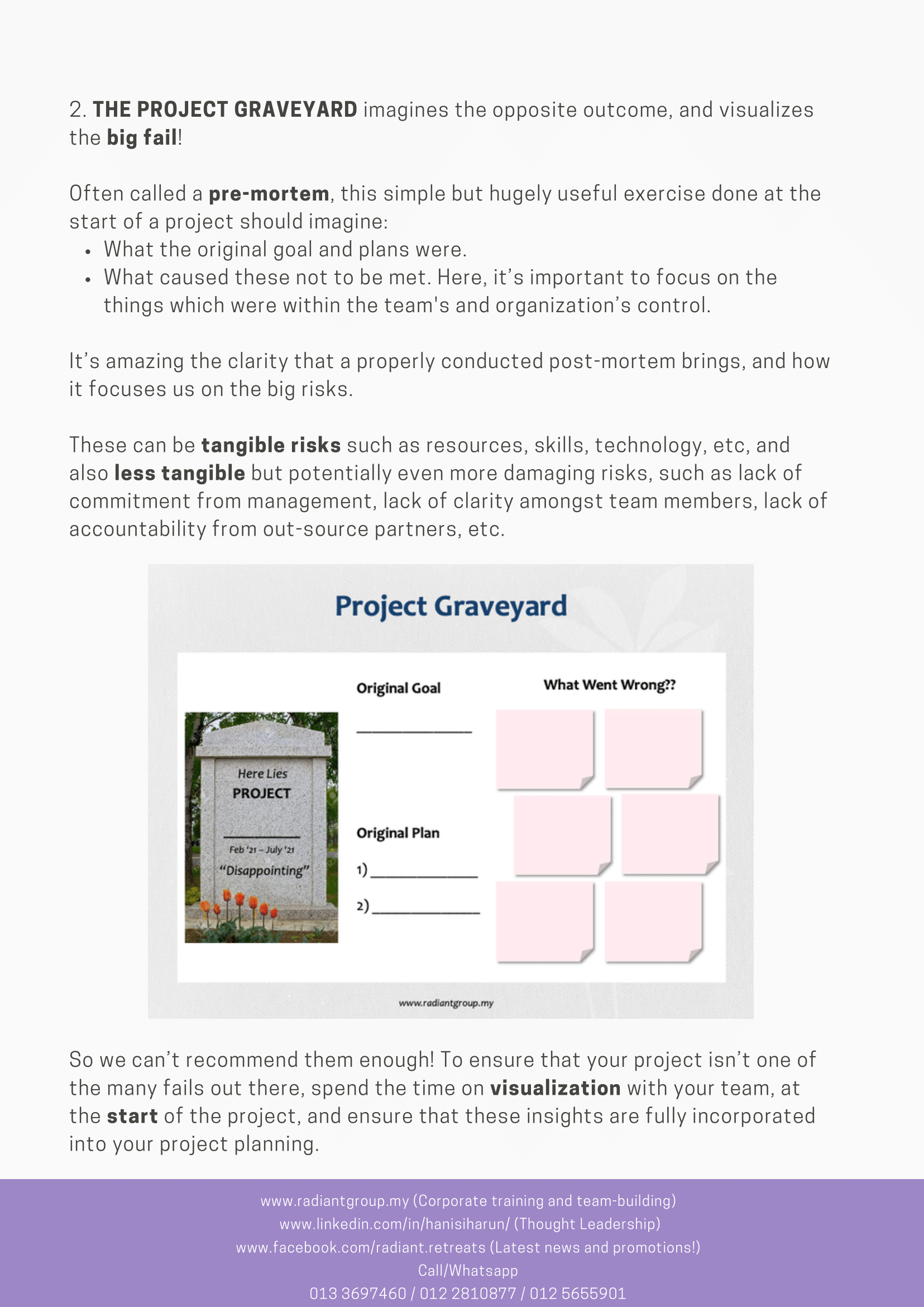 EXECUTIONAL EXCELLENCE & COACHING - Radiant Group