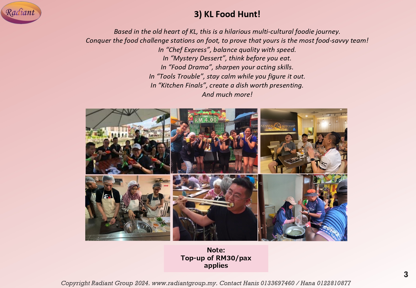 Highlight KL Selangor - Radiant Group