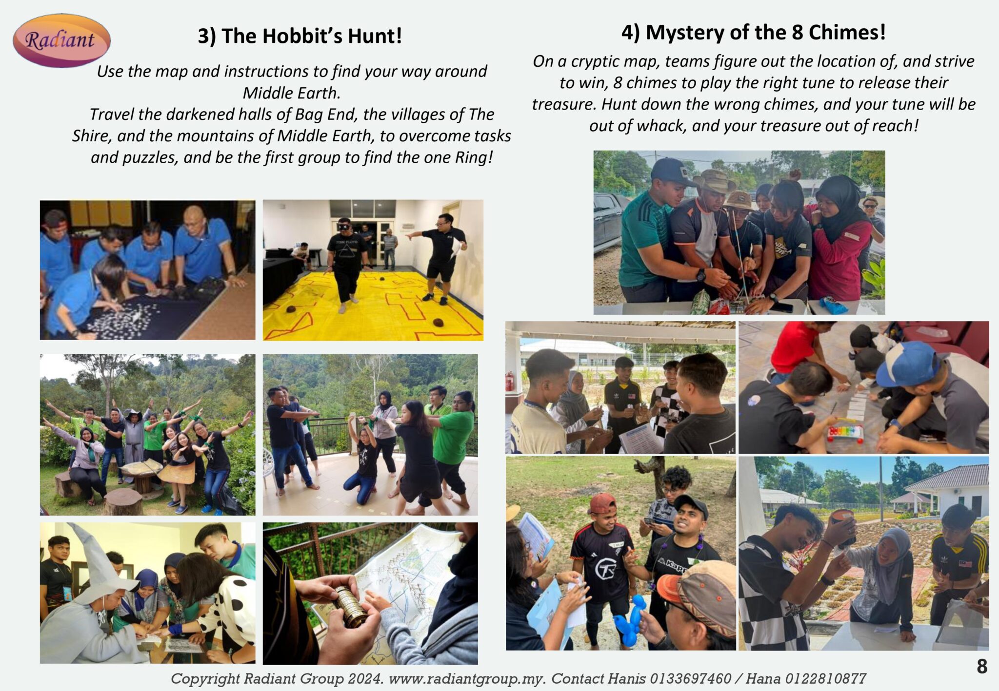 Onsite Game - Radiant Group